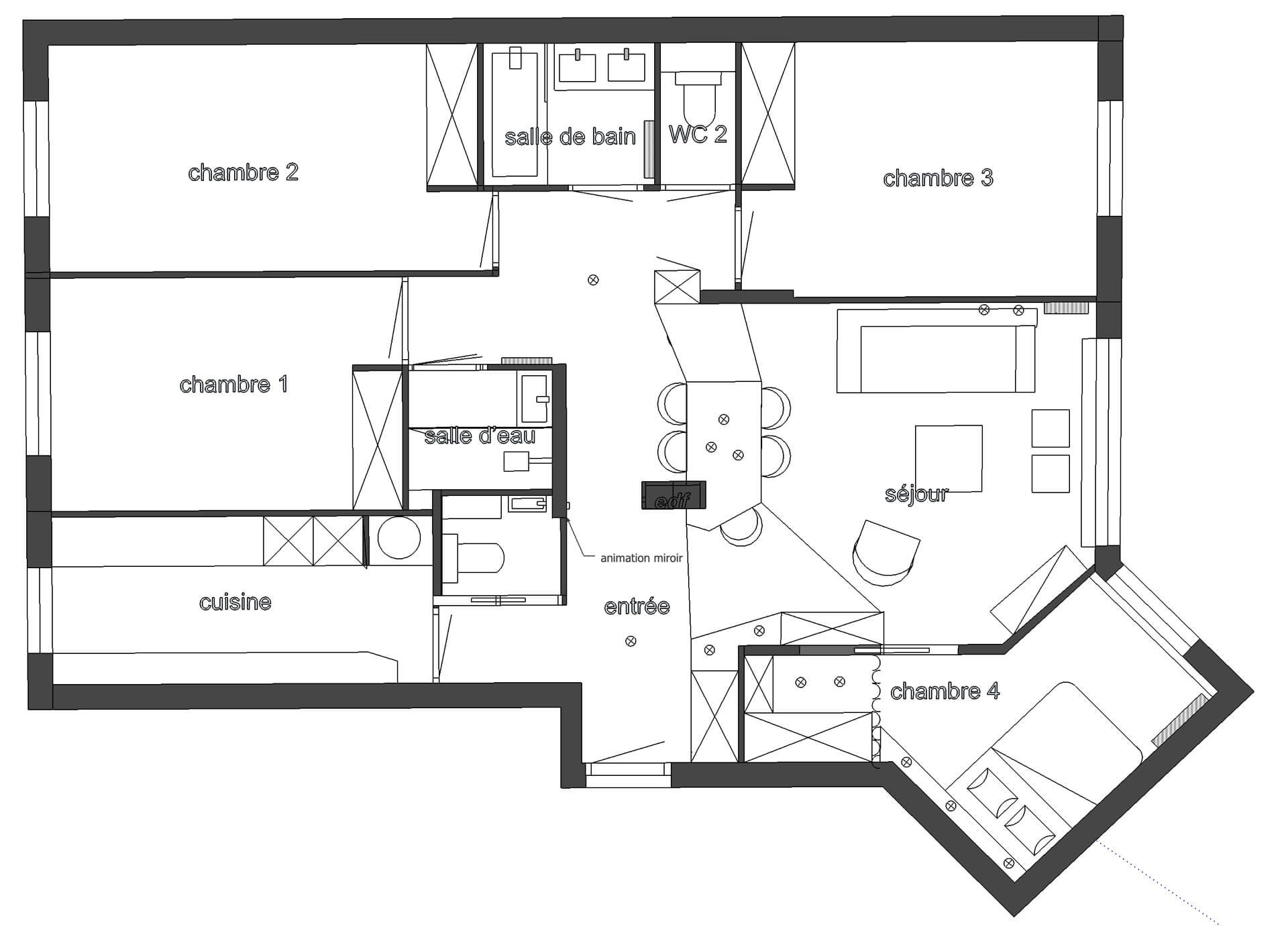 Architecte d’intérieur à Paris – Création d’une chambre en plus